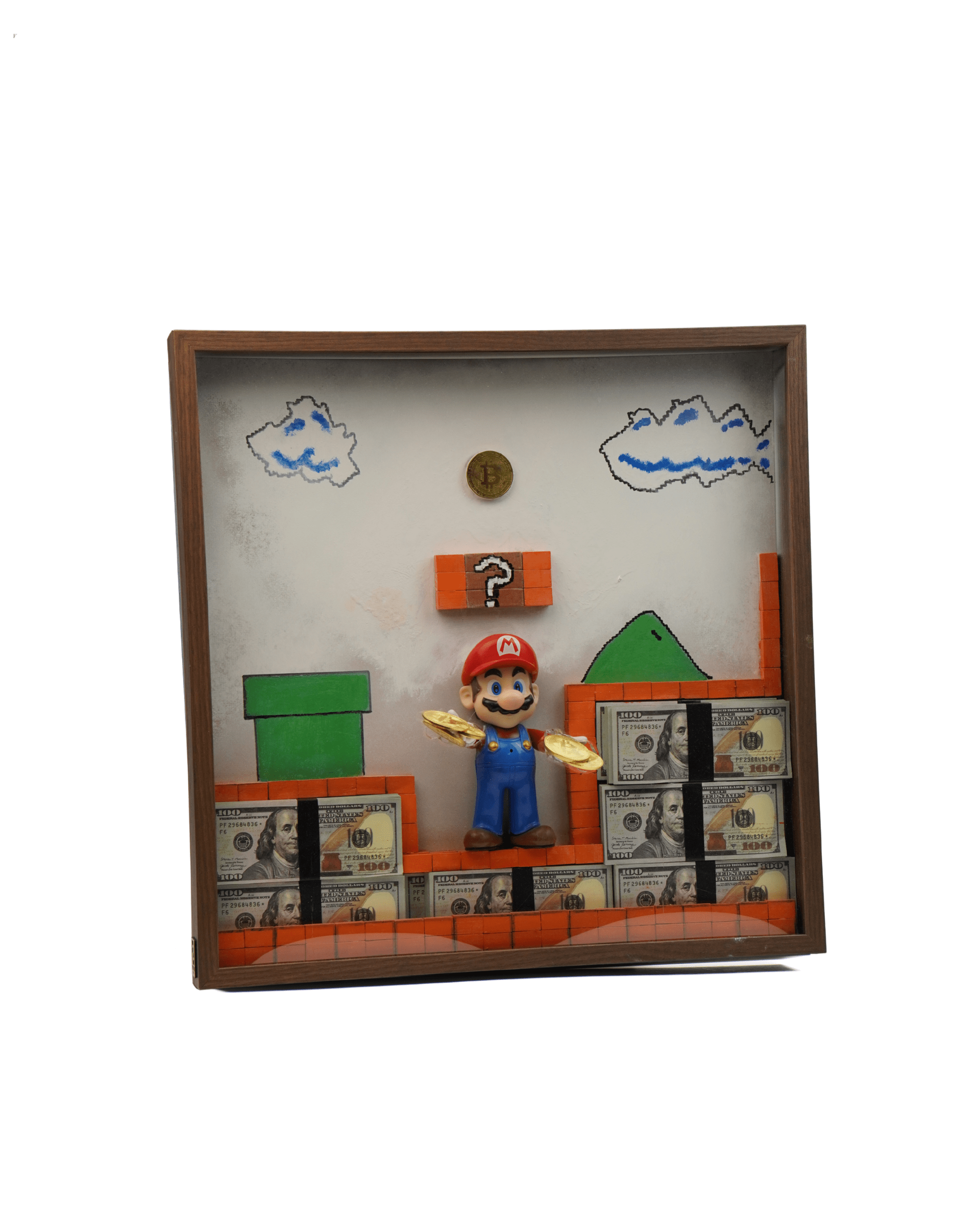 Arcade Mario - Fortune Frames